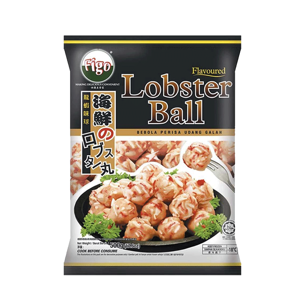 FIGO Lobster Ball 500g (Frozen) (Case 20) – Longdan Wholesale