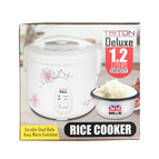 TRITON Deluxe Electric Rice Cooker - 1.2L (Unit) – Longdan Wholesale