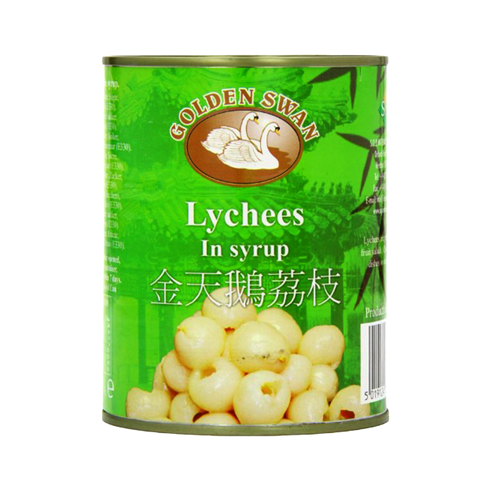 GOLDEN SWAN Lychees In Syrup 567g (Case 24) – Longdan Wholesale