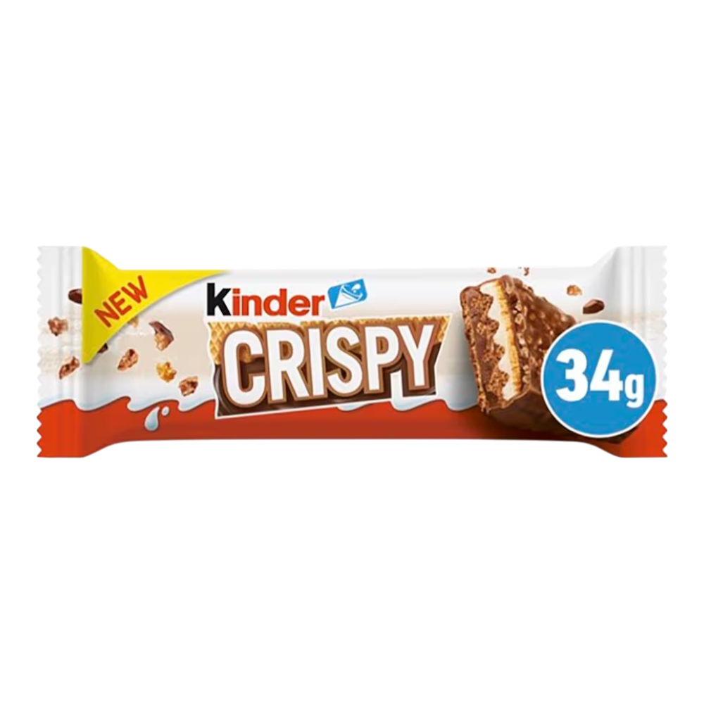 KINDER Crispy Chocolate Bar 34g (Case 14) – Longdan Wholesale