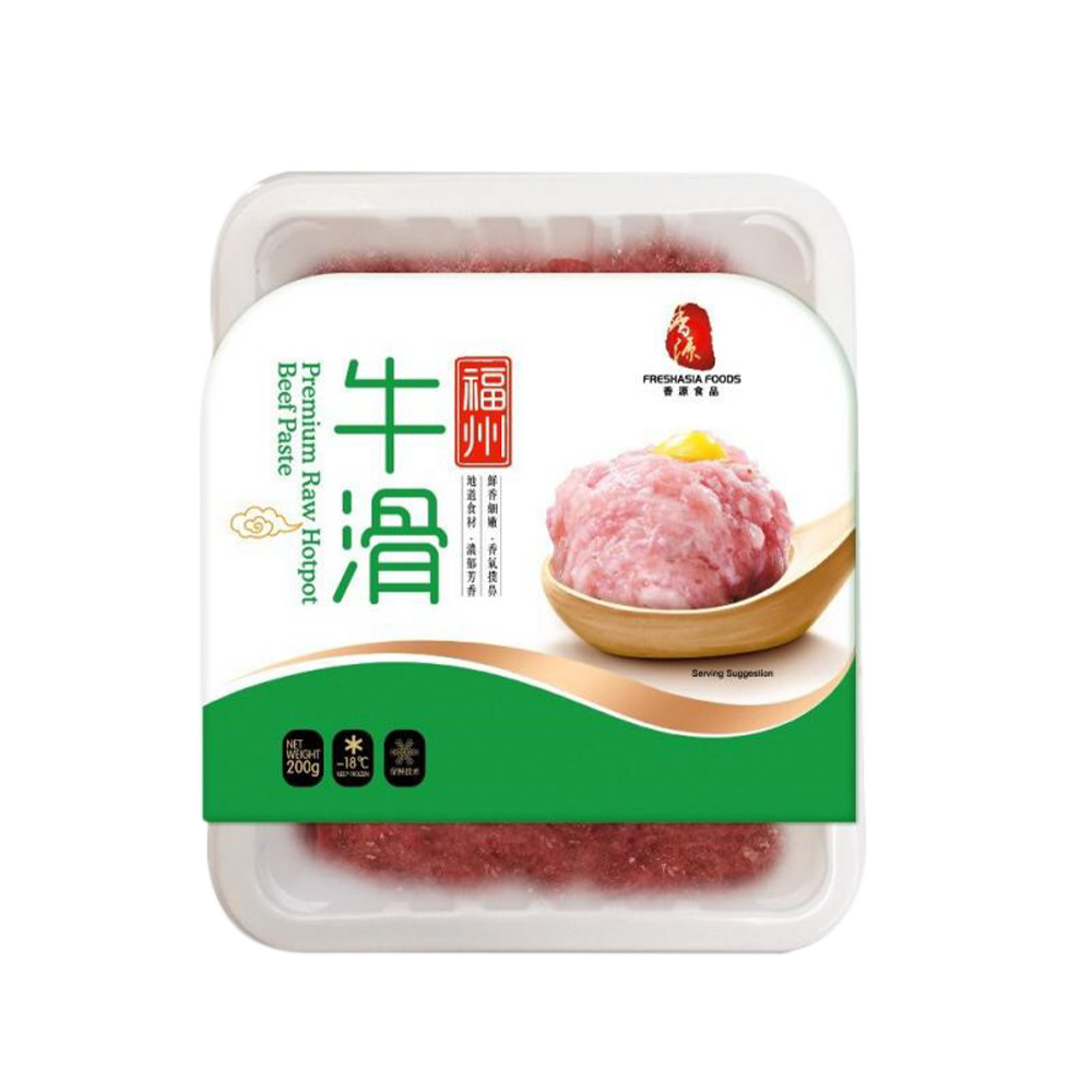 FRESHASIA Premium Raw Hotpot Beef Paste 200g (Frozen) (Case 30 ...