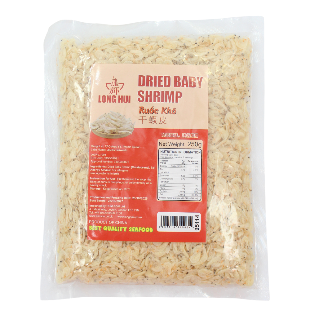 LONGHUI Dried Baby Shrimp 250g (Frozen) (Case 40) – Longdan Wholesale